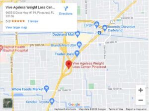 Get Directions to Vive Ageless Weight Loss Center in Pinecrest FL